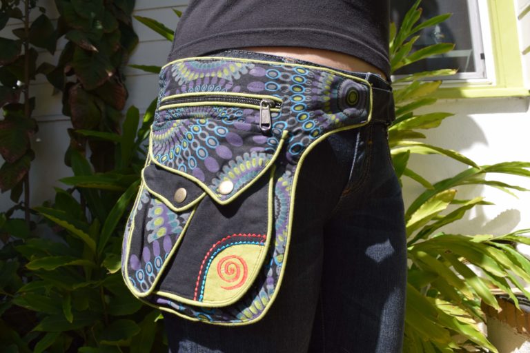 Hip Bag | Fanny Pack - SilverBotanica - Handmade Jewelry designed by ...