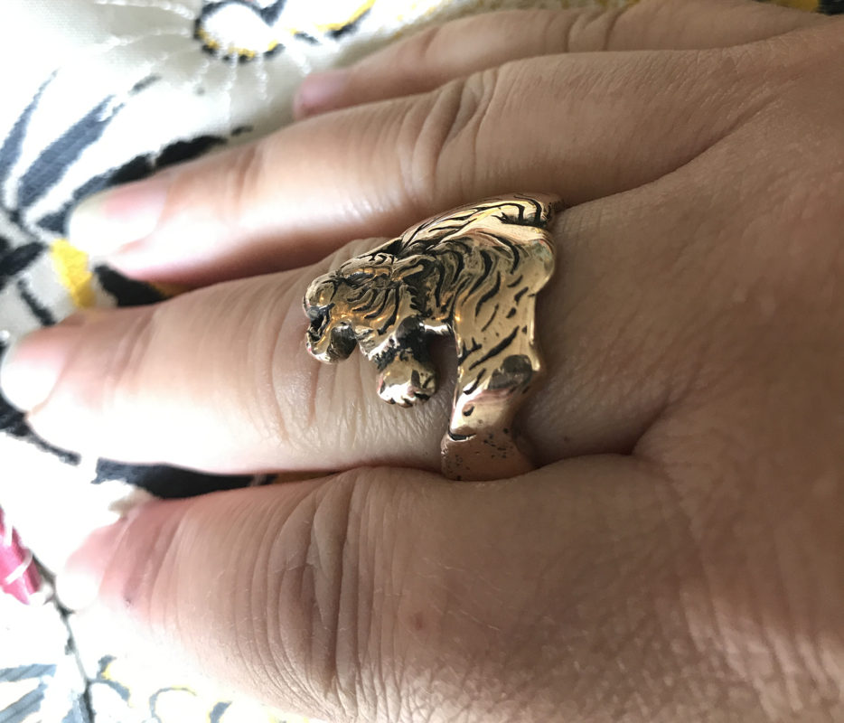 Jungle Tiger Ring - SilverBotanica - Handmade Jewelry designed by ...