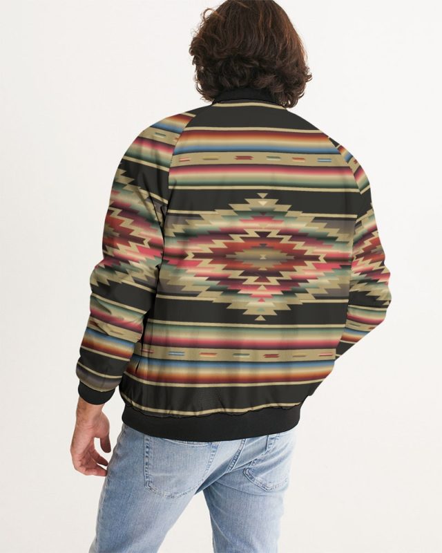Southwest Serape Men’s Bomber Jacket - SilverBotanica - Handmade ...